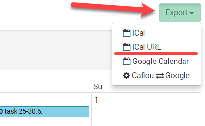 How to integrate a Caflou Calendar into your Google Calendar 📖